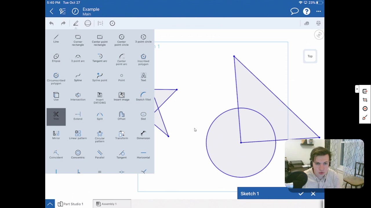 OnShape: Trim Tutorial - YouTube