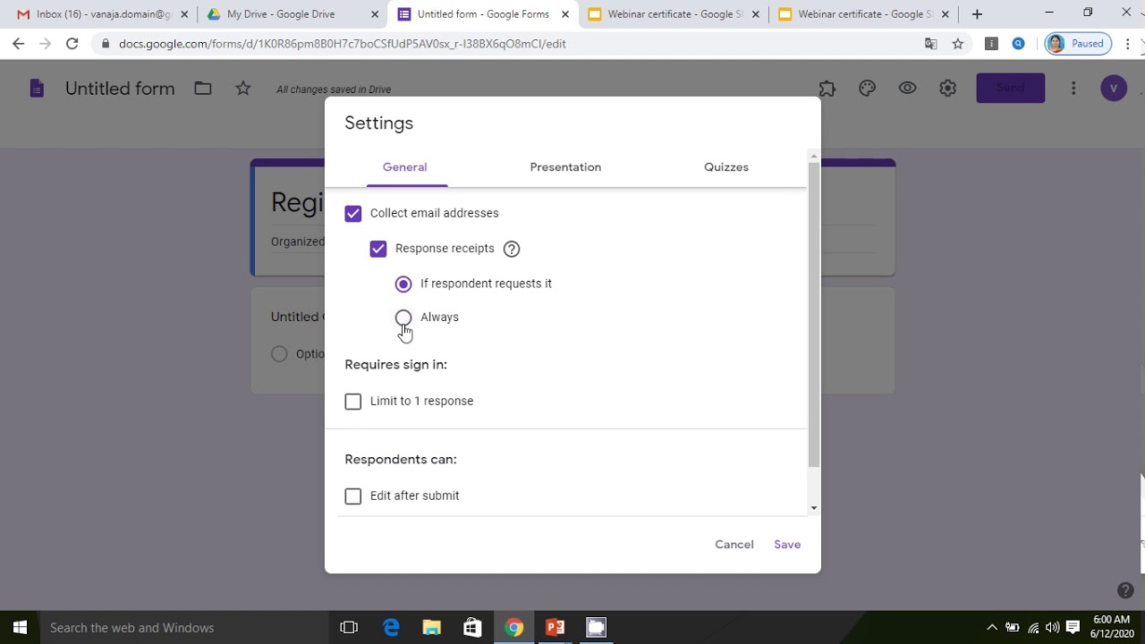 Generating E-Certificate for Webinar - YouTube