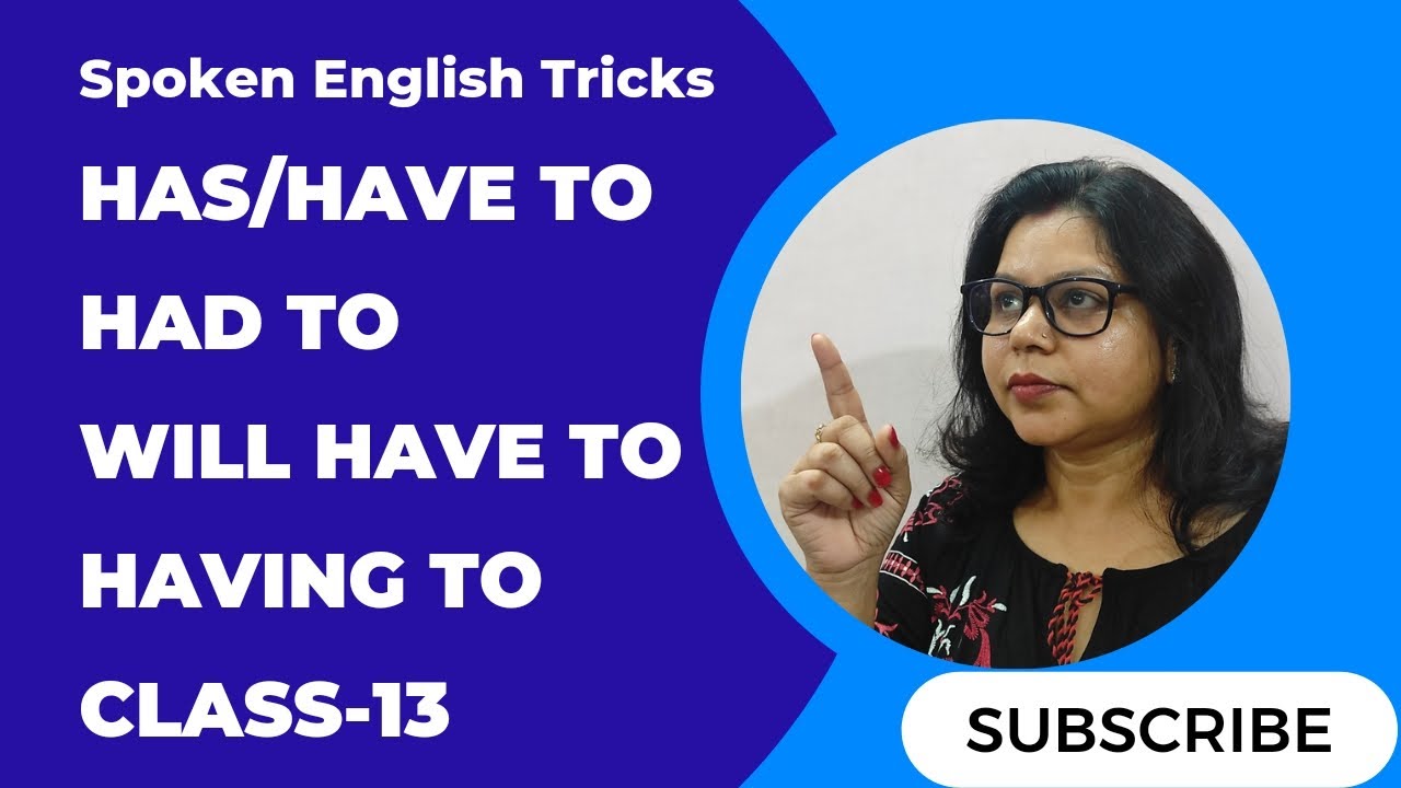 Use of infinitive with verb 'to have' | All concepts | Spoken English ...