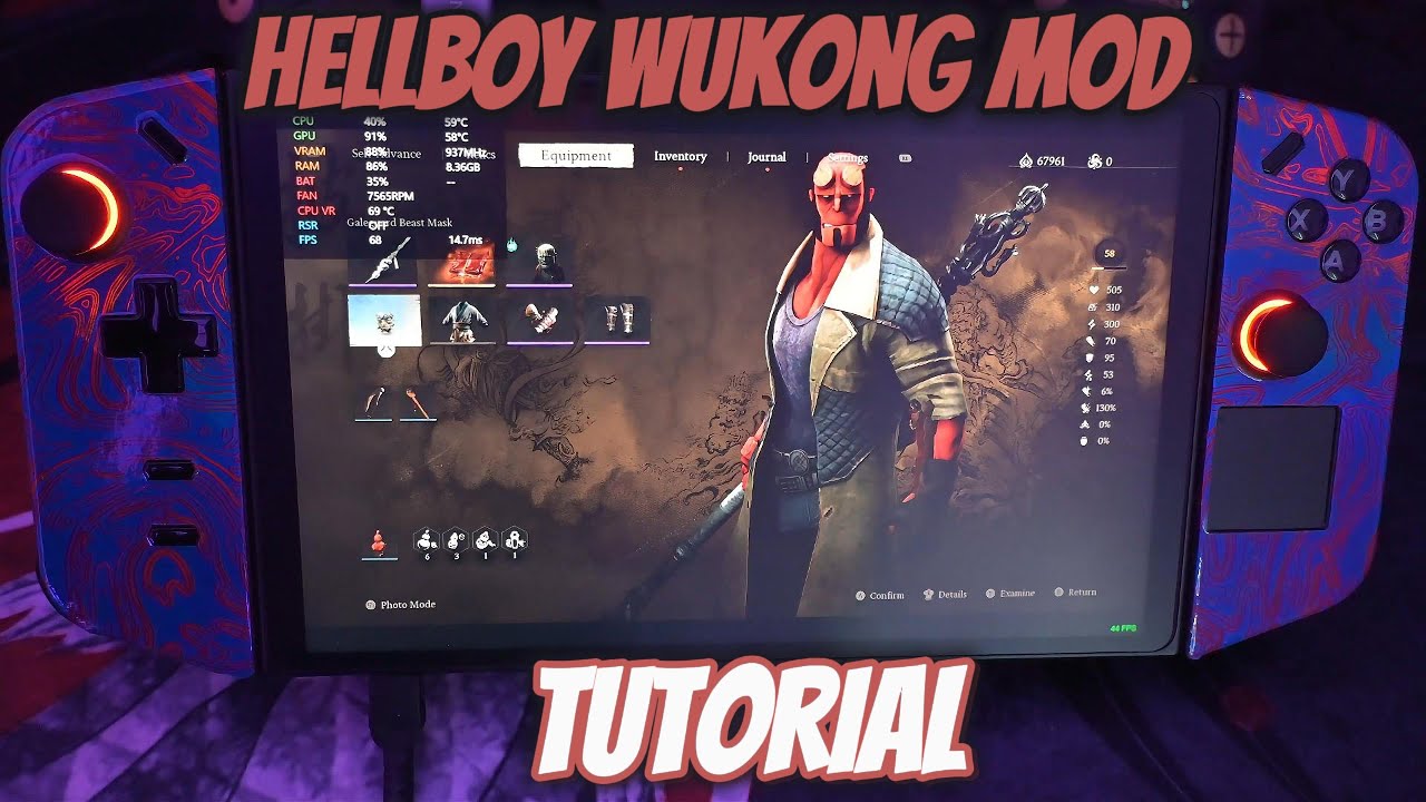 Black Myth: Wukong | PC MOD Tutorial | Legion Go - YouTube