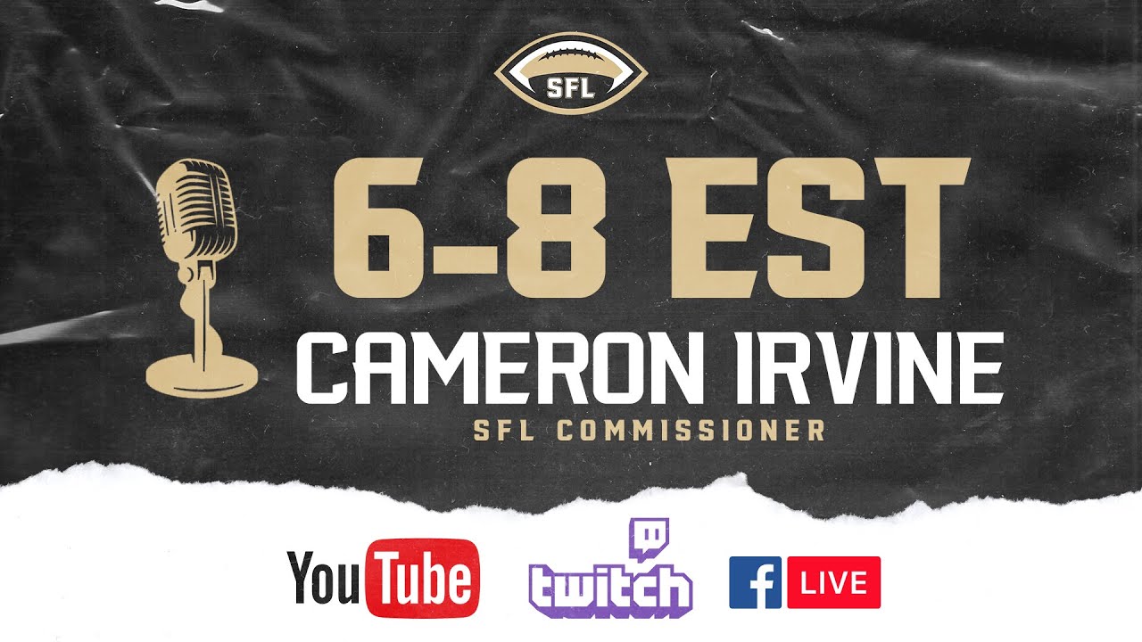 AMA - SFL Commissioner Cameron Irvine - March 20 2020 - YouTube