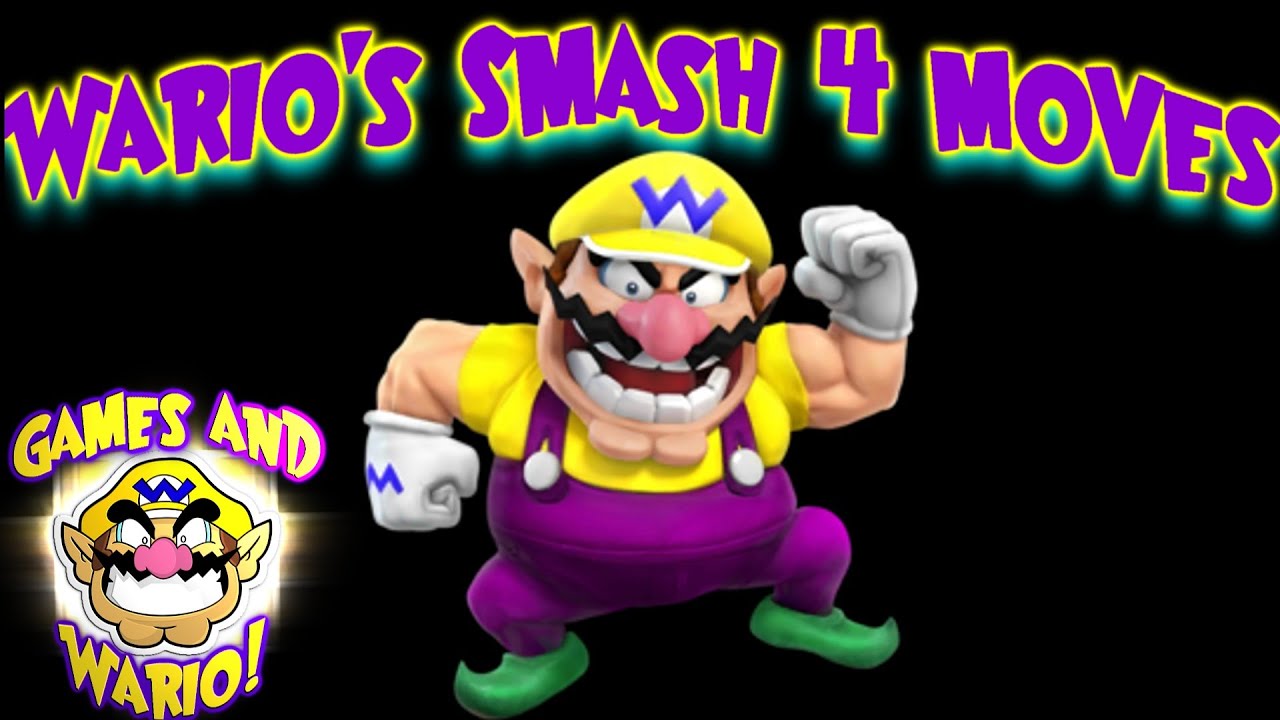 Wario Shows You His Moves in SSB4! - YouTube