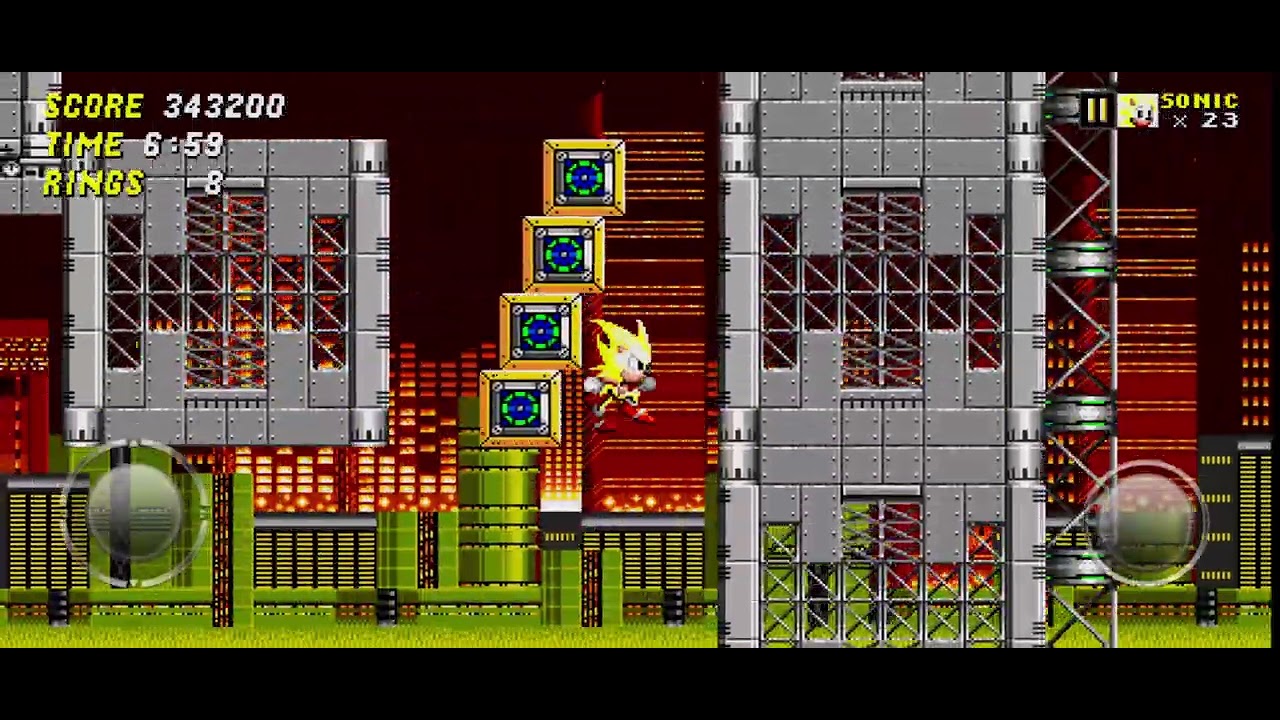 Sonic 2 - Level 2 with Sonic and Tails - YouTube