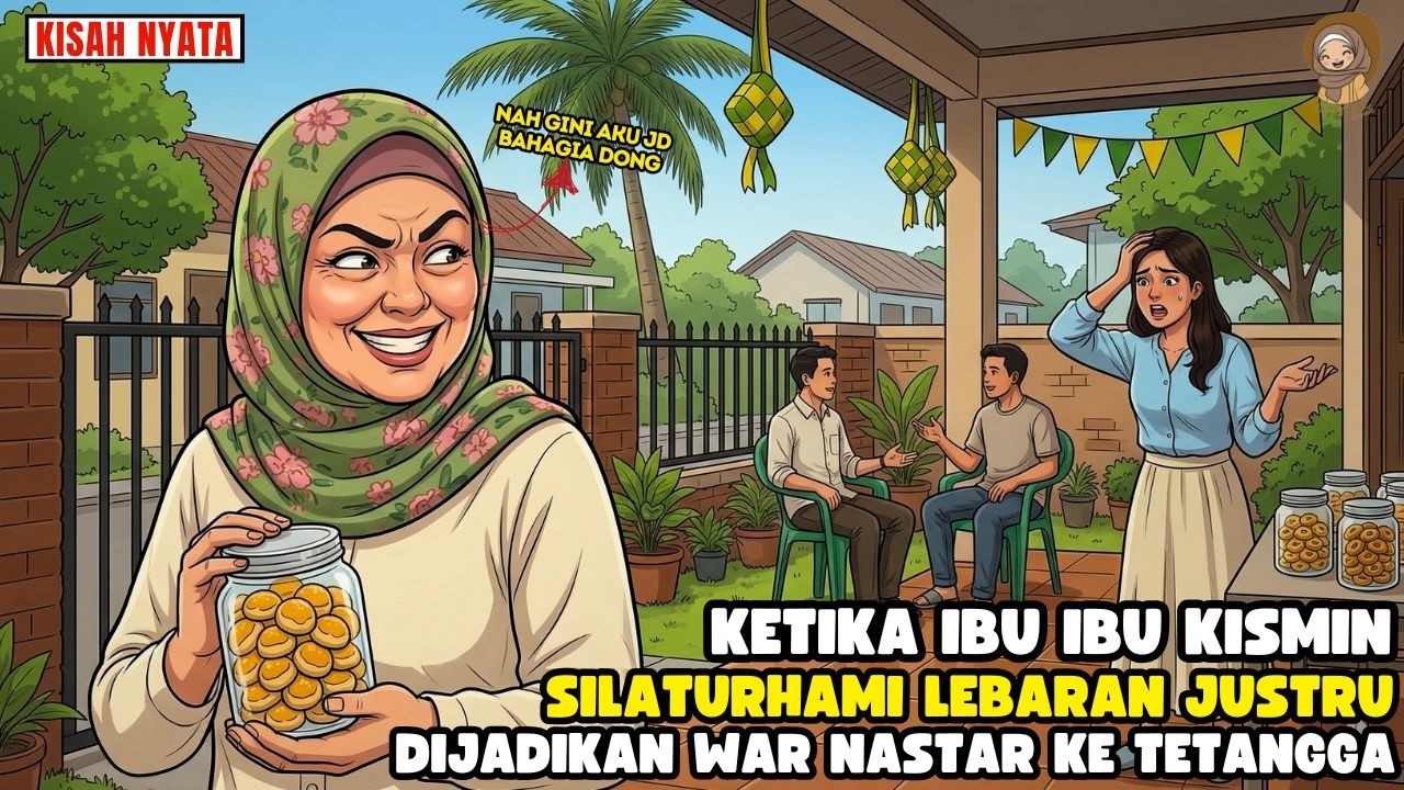 SILATURAHMI LEBARAN DIJADIKAN IBU IBU KISMIN UNTUK WAR NASTAR GRATIS ...