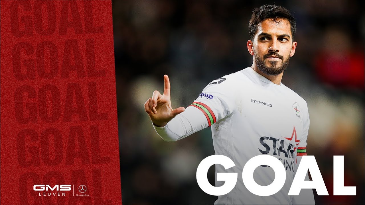 GOAL! Mousa Tamari maakt de 0 - 1 tegen Sporting Charleroi - YouTube