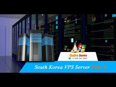 South Korea VPS Server Plan X at Cheapest Price - Onlive Server - YouTube