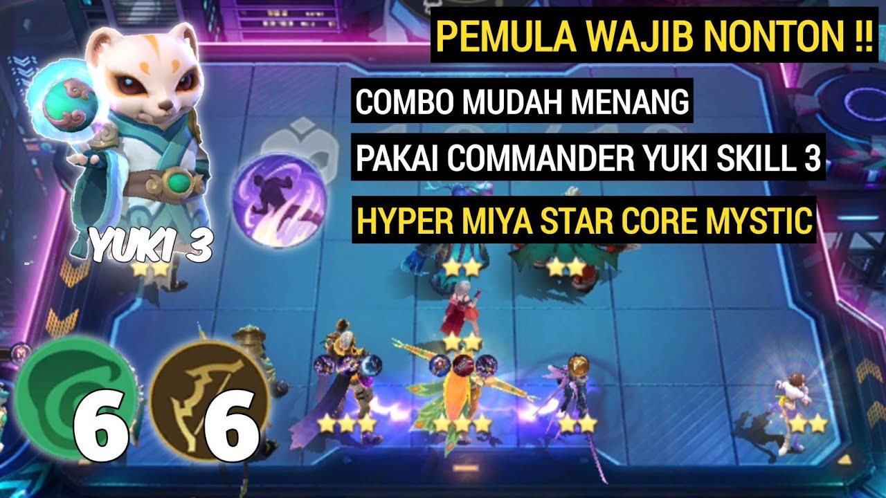 COMBO MUDAH MENANG PAKAI COMMANDER YUKI SKILL 3 | NEW GAMEPLAY YUKI 3 ...