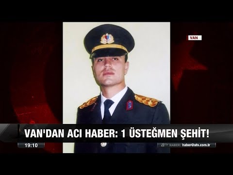Van'dan acı haber: 1 Üsteğmen şehit! - 7 Kasım 2017