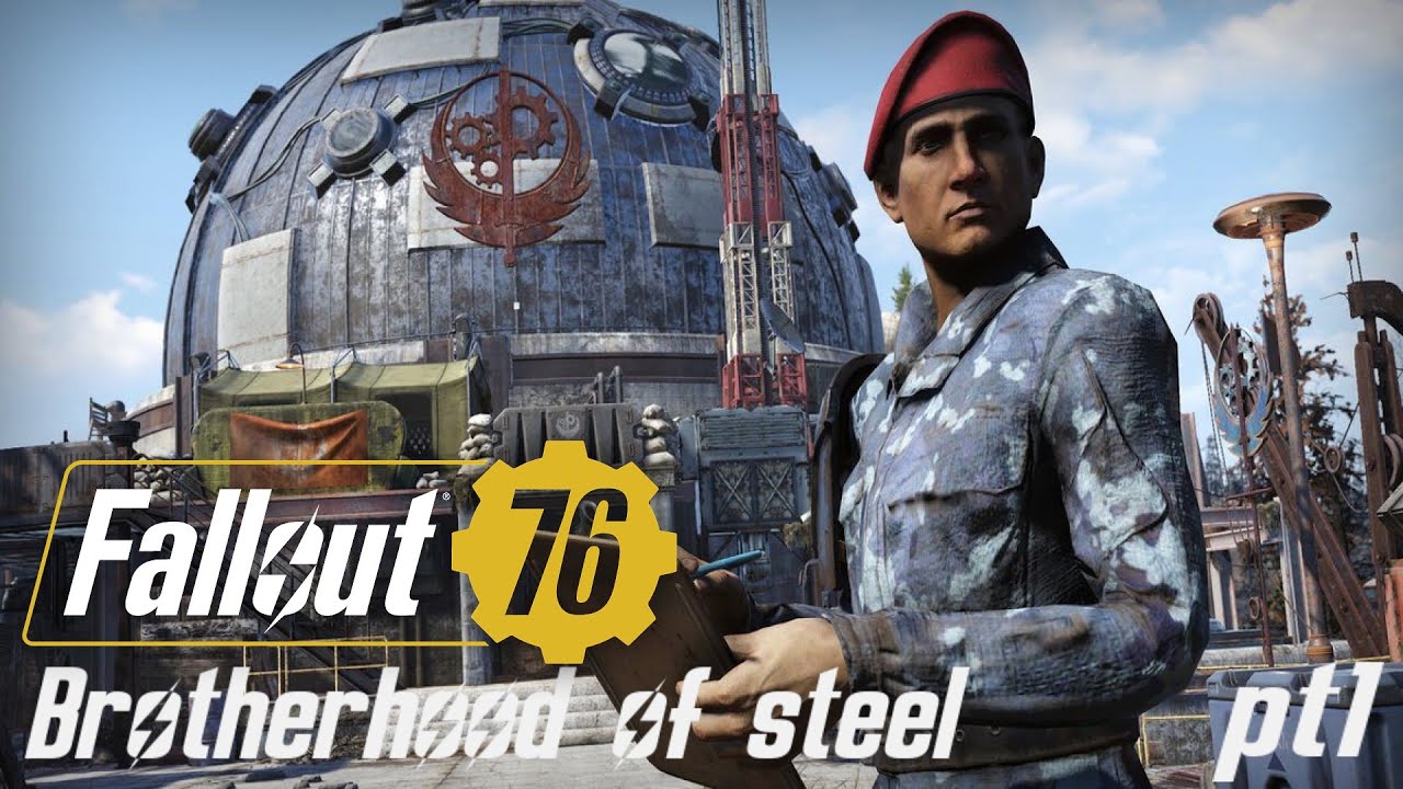 Fallout 76 Brotherhood of Steel Story pt1 - YouTube