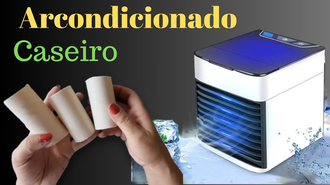AR-CONDICIONADO CASEIRO🧊Nem pinguim aguenta 🐧 - YouTube