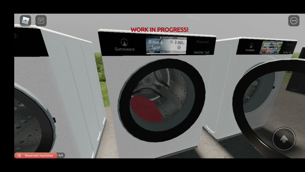 Roblox LG - Rinse and Spin with 1 bathsheet - YouTube