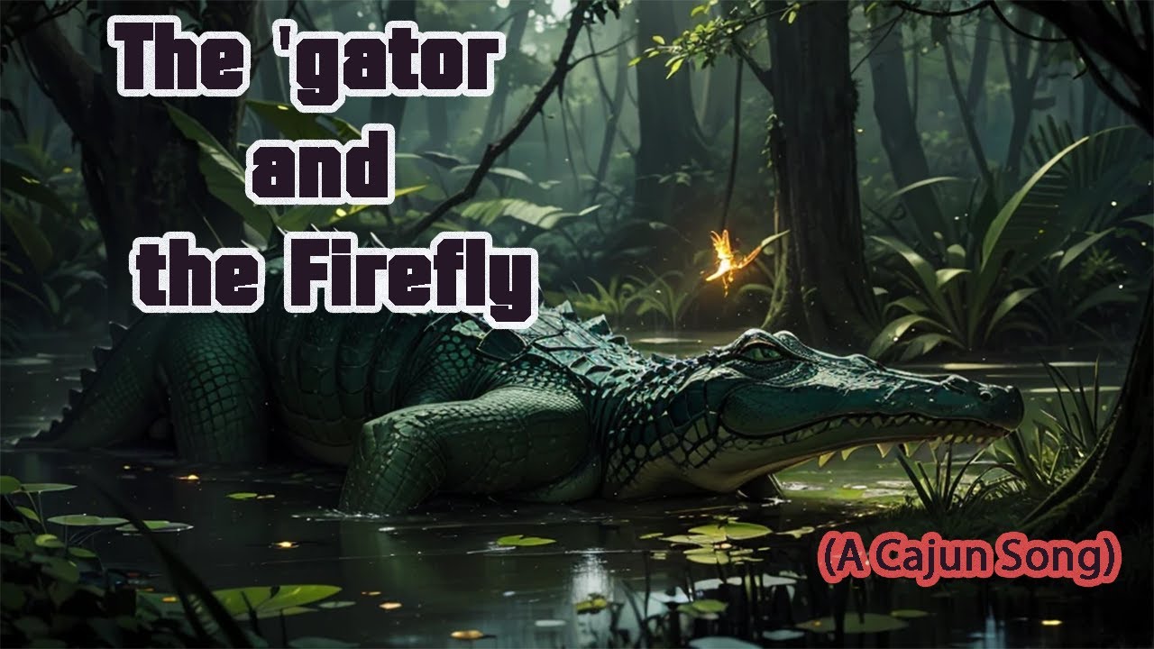 The 'gator and the Firefly [Cajun song] - YouTube