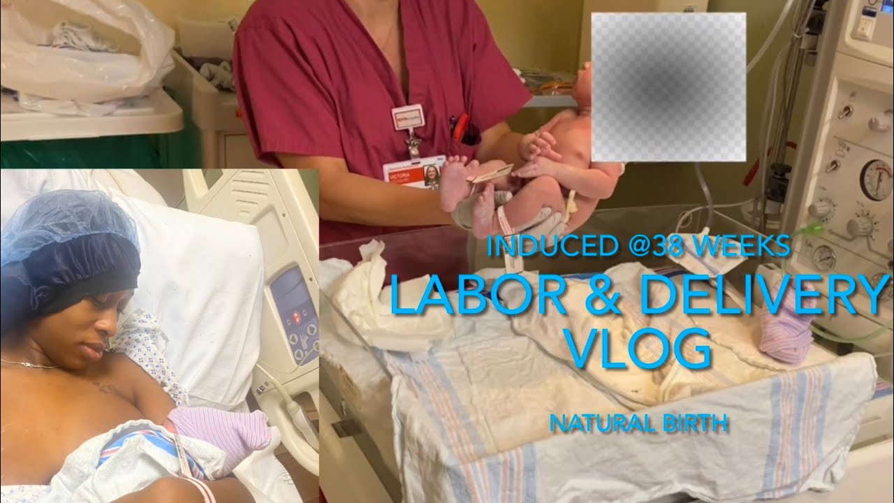 EMERGENCY INCUDED LABOR & DELIVERY VLOG!!! (THE ARRIVAL OF MY FIRST ...