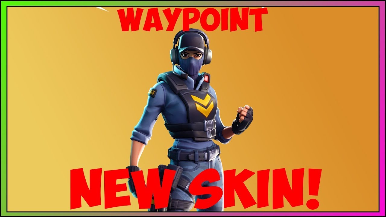 [NEW] WAYPOINT Skin! Fortnite Item Shop Today (Daily Item Shop) Season ...