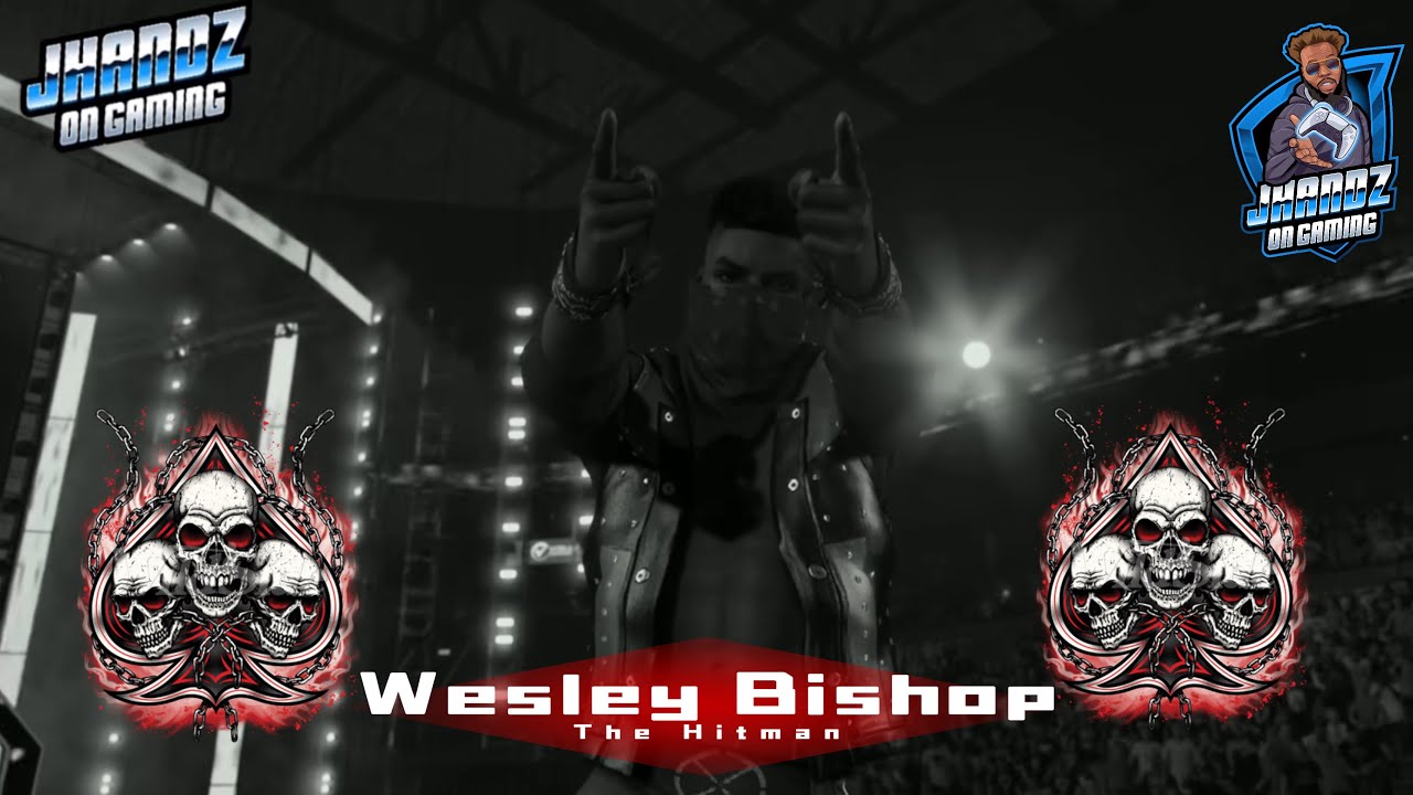 WWE 2k24 CAW Showcase || Wesley Bishop AKA The Hitman - YouTube