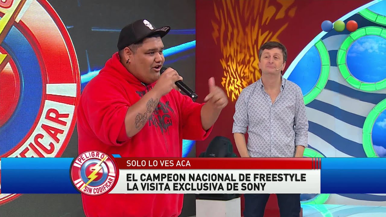 Sony en vivo: batalla de rap - Peligro Sin Codificar - YouTube