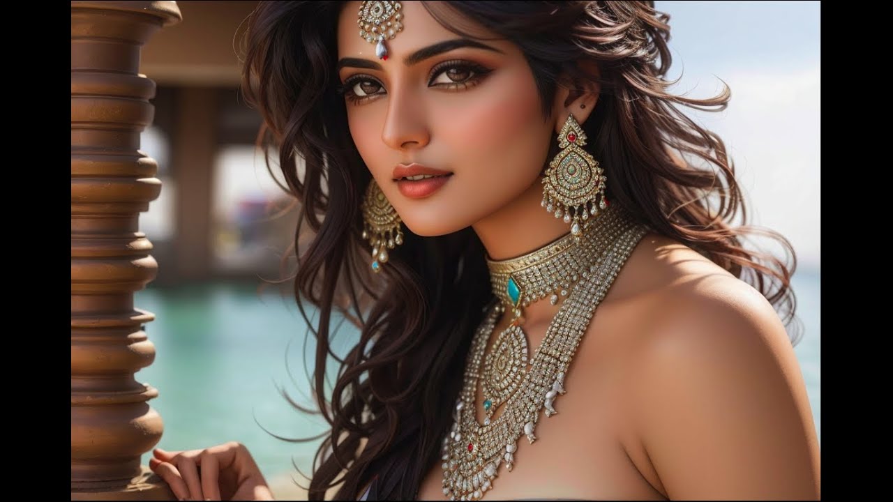 4k Ai Art Indian Lookbook Model Al Art Video Mesmerising Pictures Indian Girls Youtube