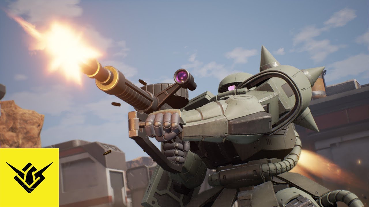 GUNDAM EVOLUTION: Zaku II (Ranged) ALL MOVES/ABILITIES - YouTube