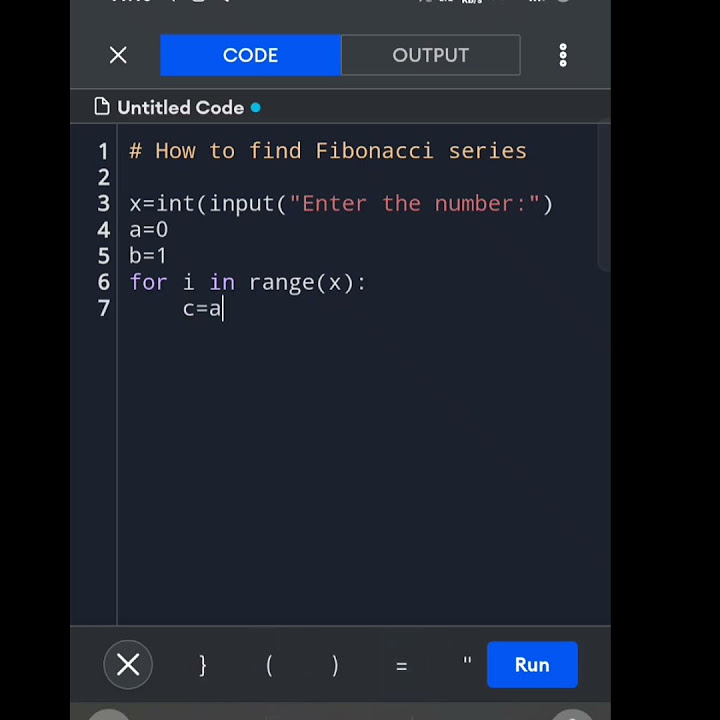 In Python How To Find Fibonacci Seriespythonprogramming Python Basic Softwareengineer