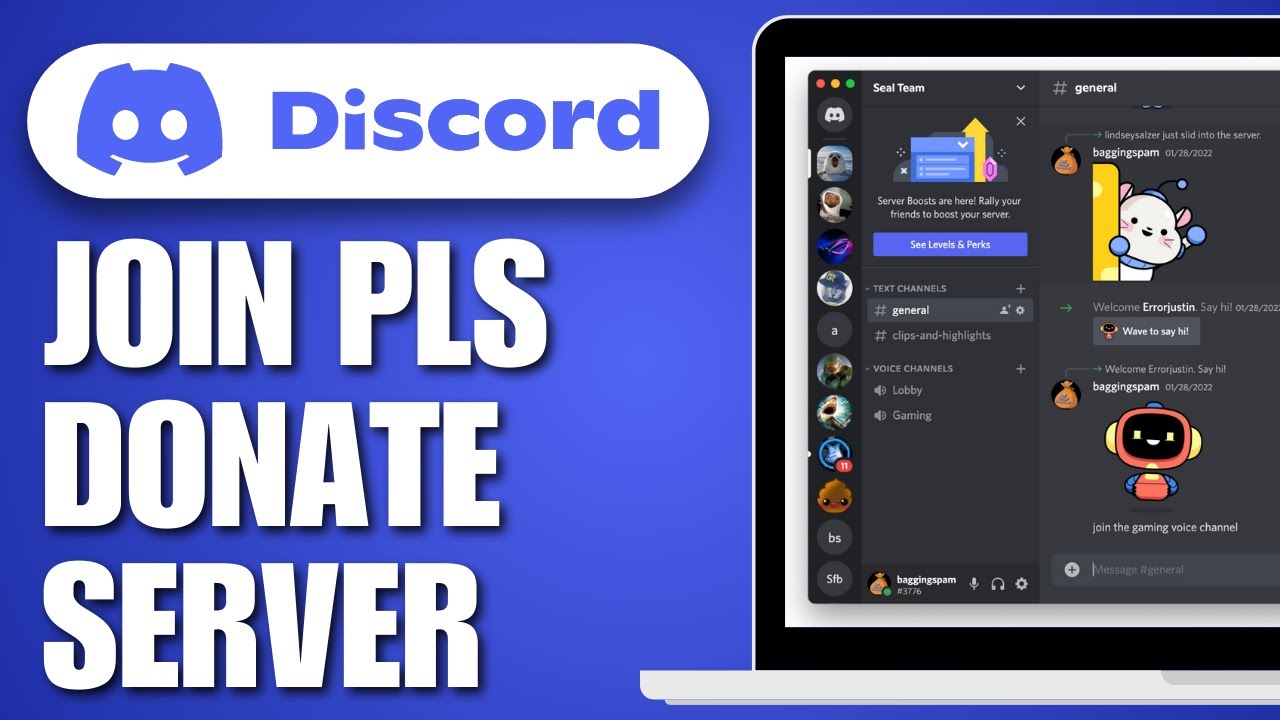 How To Join The PLS Donate Discord Server (2024) - YouTube