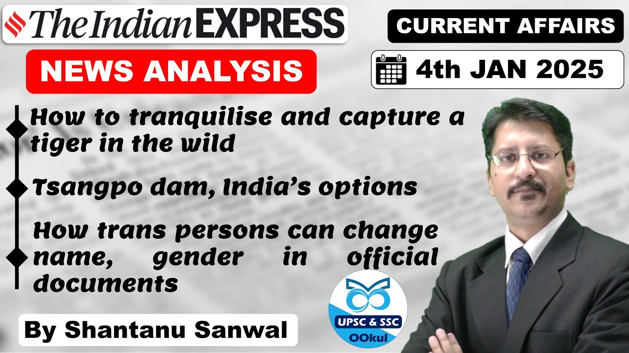 Indian Express Newspaper Analysis | 04 JANUARY 2025 | Indian Express ...