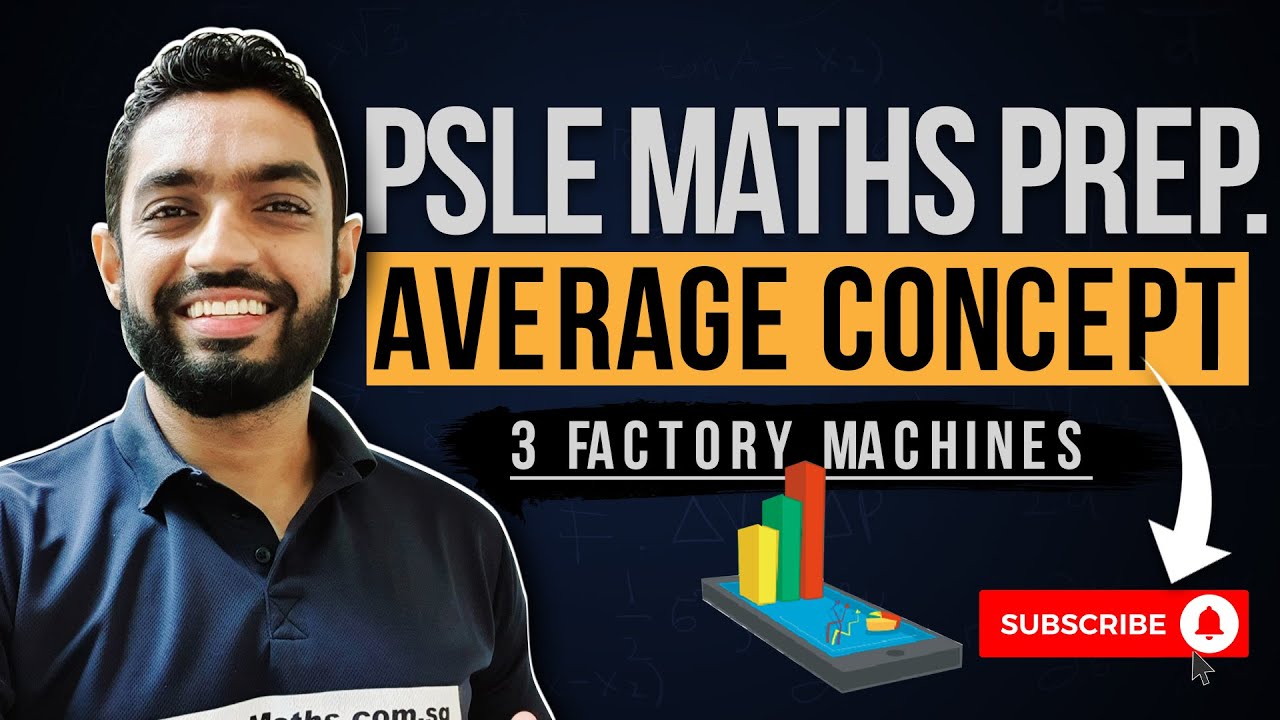 AVERAGE CONCEPT for 3 Items | Learn Problem Sums | PSLE MATHS PREP ...