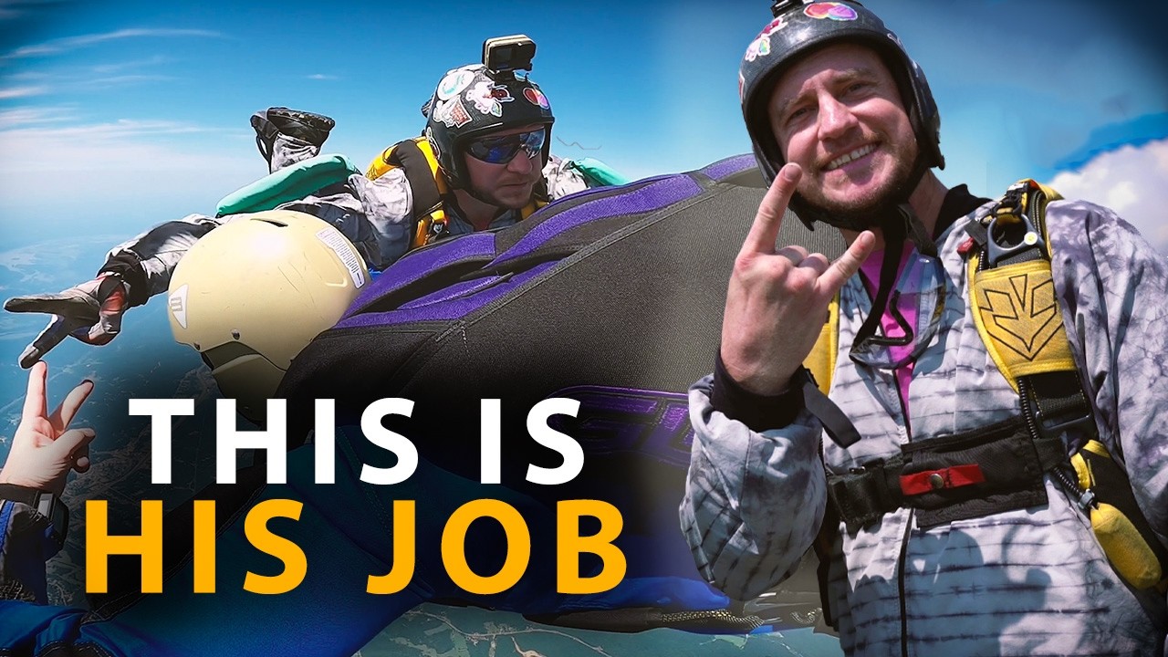 How to be a Skydiving Instructor (POV) - YouTube