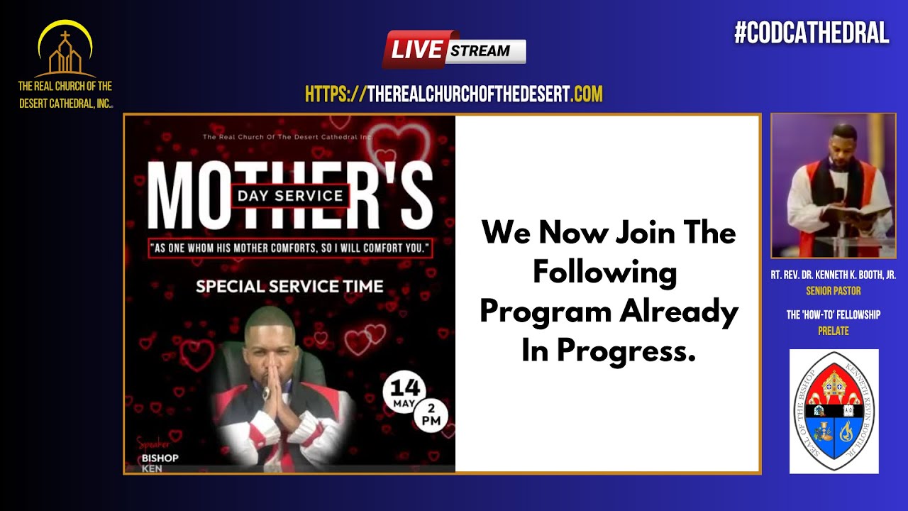 (REPLAY) Sunday Worship & Impartation LIVE from CODCathedral | Rt. Rev ...