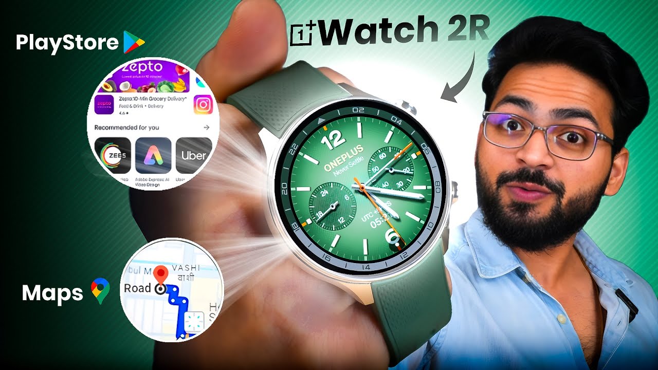 OnePlus Watch 2R Review 🔥 | Android SmartWatch 2GB RAM + 32GB Storage ...