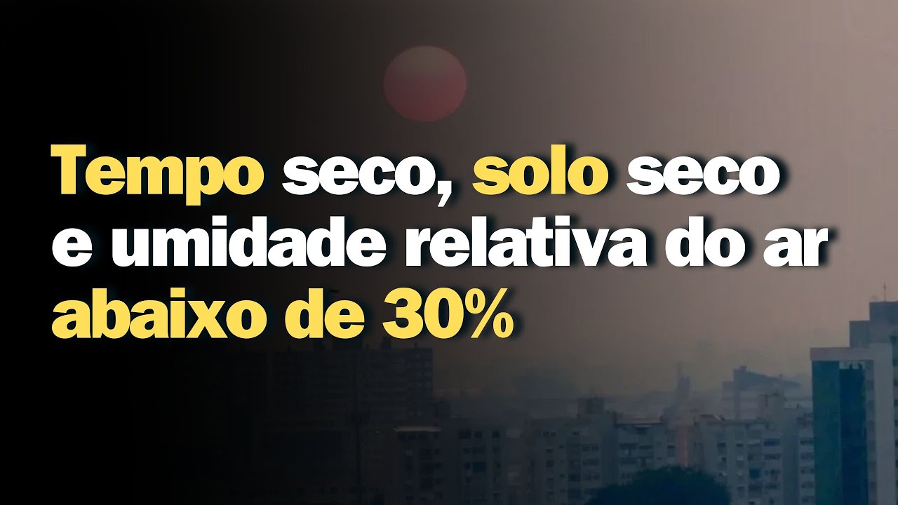 Previsão do tempo | Sudeste | Tempo seco, solo seco e umidade relativa ...