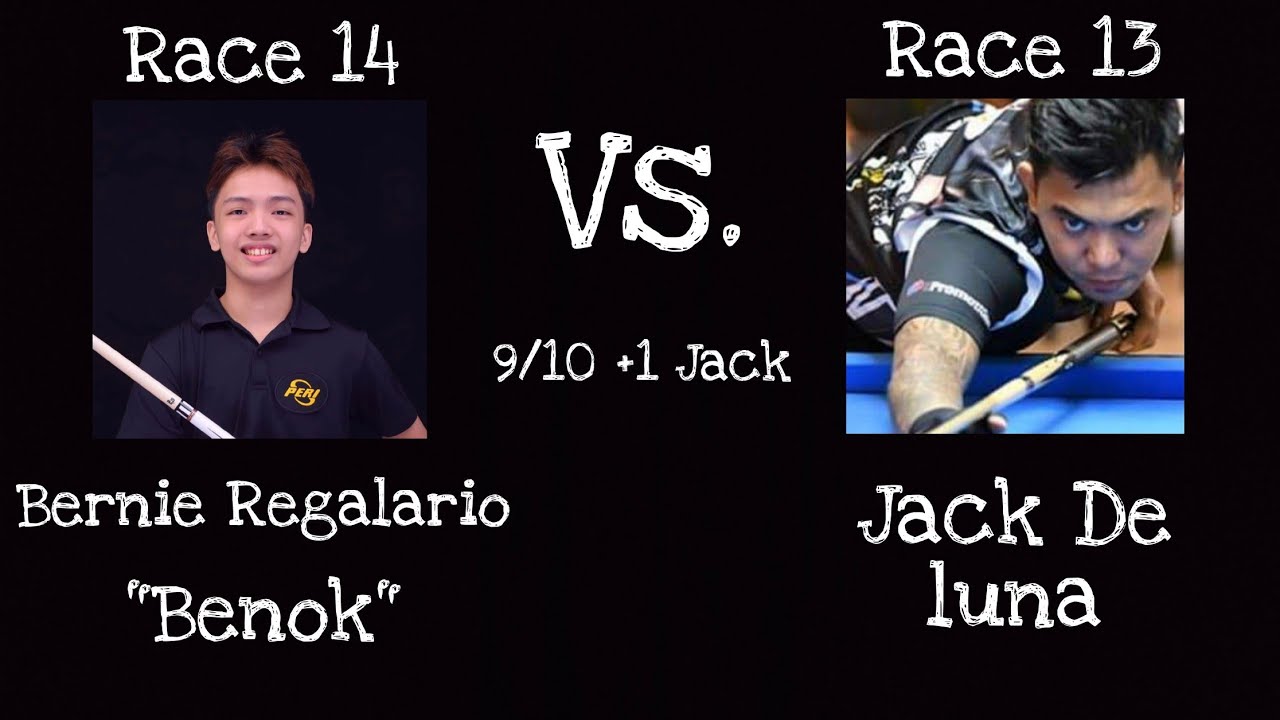 Bernie "Benok" Regalario vs. Jack De luna | 9/10 +1 Jack | Race 14/13 ...