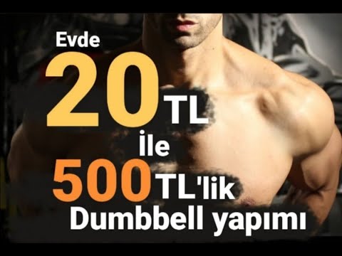 EN UCUZ DUMBBELL YAPIMI