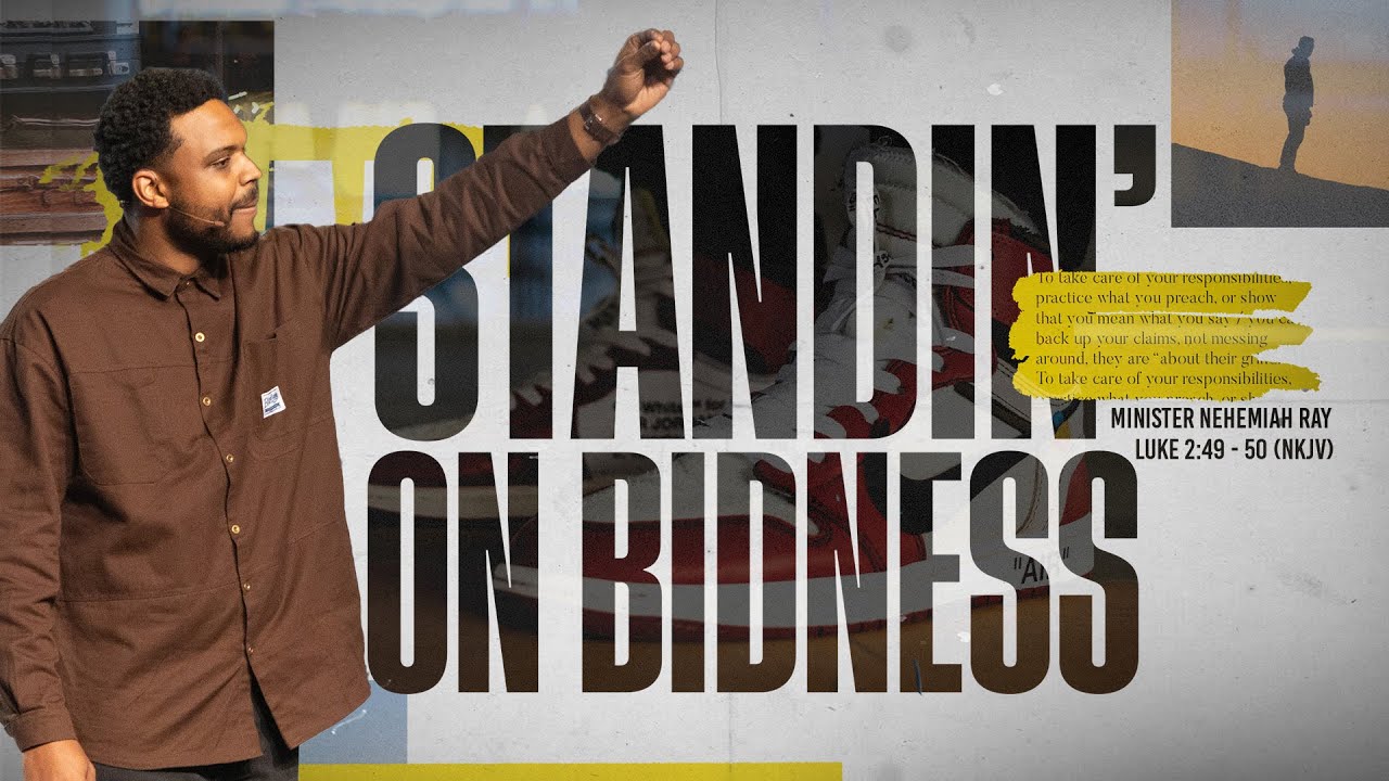 STANDIN' ON BIDNESS || Min. Nehemiah Ray || Linked UP Church - YouTube