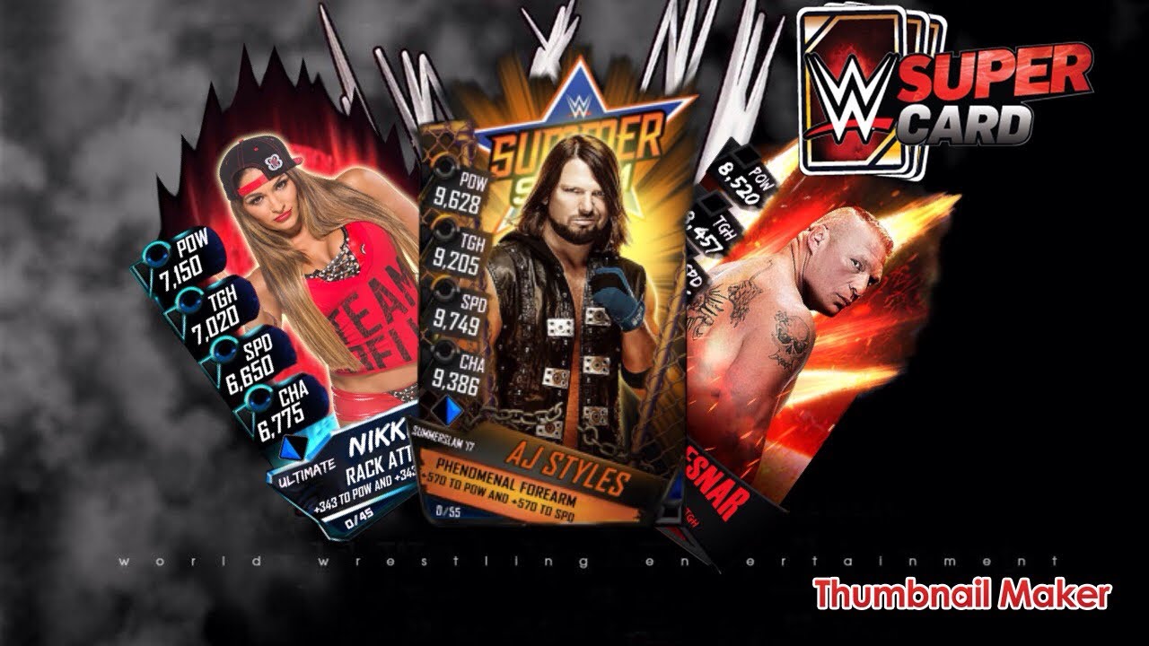 Wwe SuperCard Got The Best Cards - YouTube