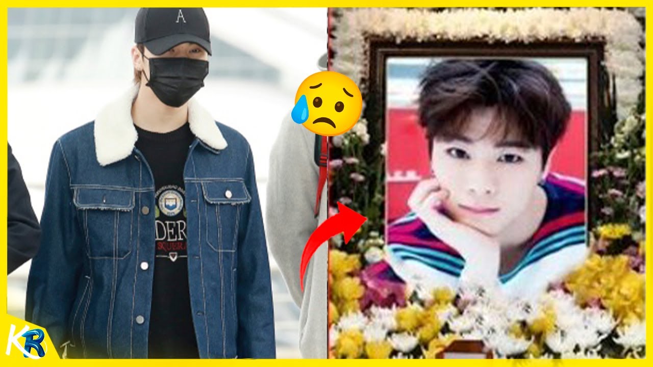 😪Rocky entre lágrimas asiste para despedirse de Moonbin, ASTRO en el ...