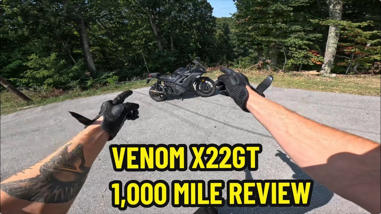 VENOM X22GT 1000 MILE REVIEW | STARTER BIKE - YouTube