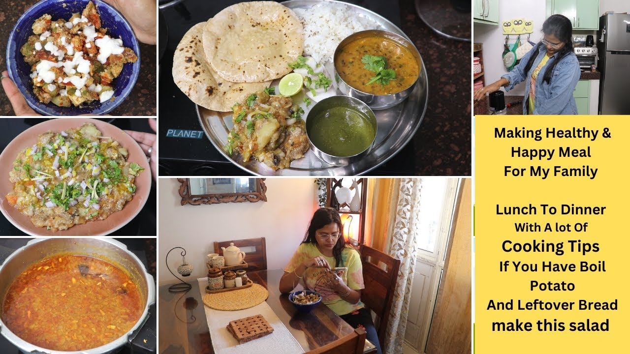 Making Healthy & Happy Meal For My Family | Lunch To Dinner | With A ...