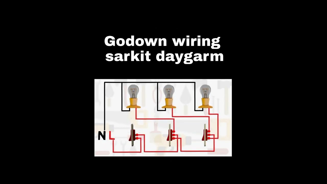 Godown Wiring Connection, Working, Advantages and Circuit Diagram (in ...