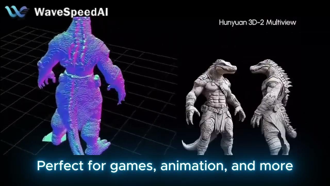 Hunyuan and WaveSpeedAI Collaborate to Revolutionize High-Quality 3D ...