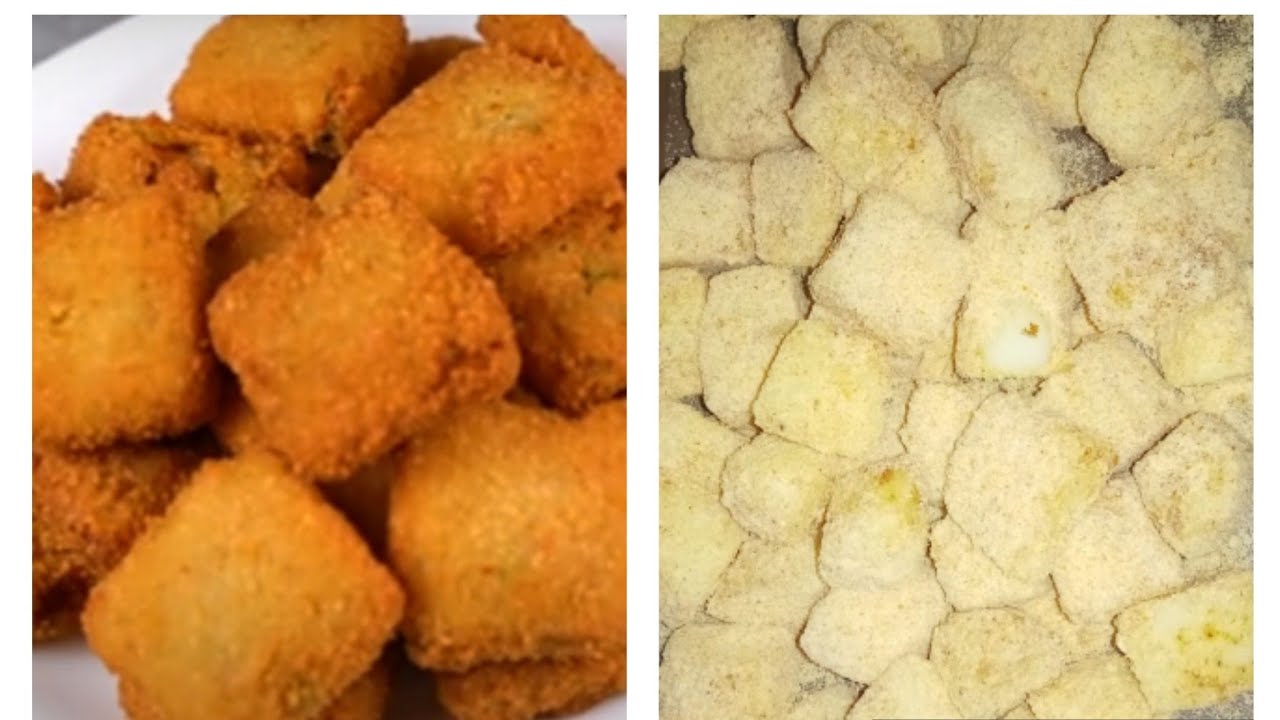 Crispy Potato Square Bites Recipe| Potato Bites| Aloo Bites| Ramadan ...