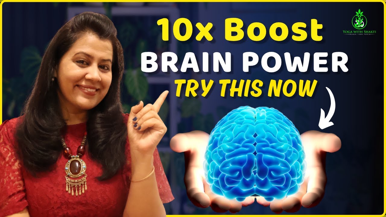 Boost Brain Power Instantly | 5 Yogic Techniques to Sharpen Focus ...