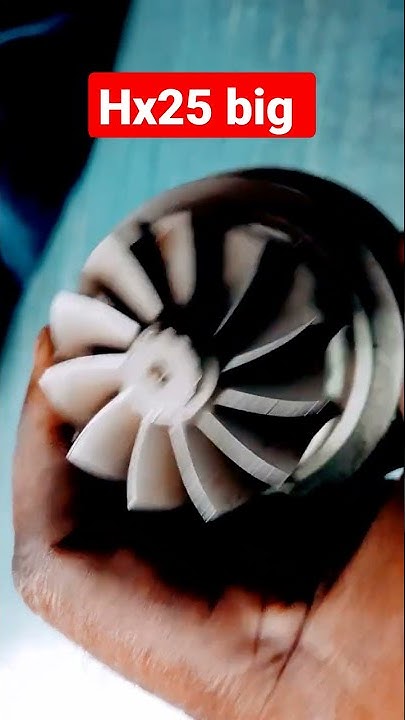 hx25 - turbo core bigg fan - YouTube