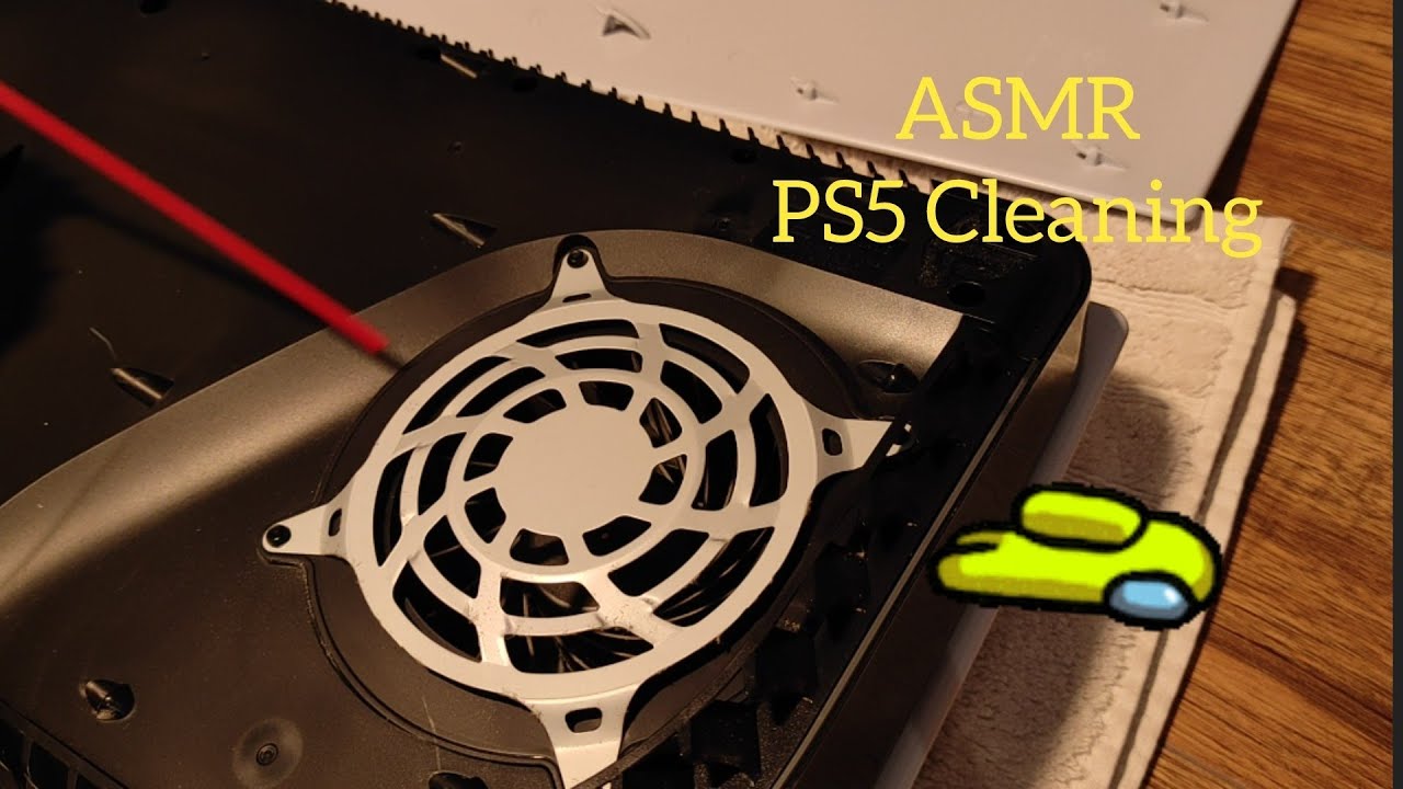 ASMR Cleaning PS5 - YouTube