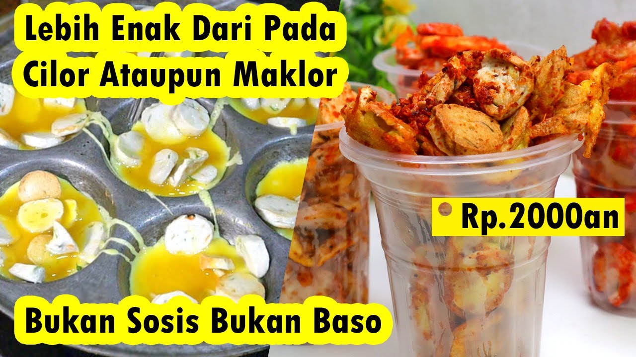 LEBIH ENAK DARI PADA CILOR MAKLOR !! CUMA 2000AN AJA WAJIB COBA RESEP ...