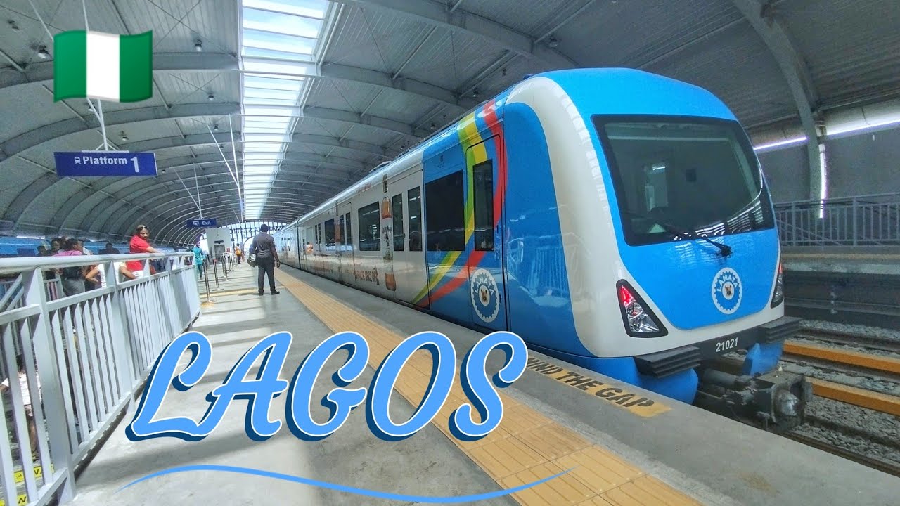 FUTURISTIC Metro System In Lagos Nigeria 🇳🇬- Lagos ICONIC Blue Line ...