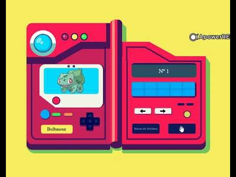 pokedex em html, css e javascript - YouTube