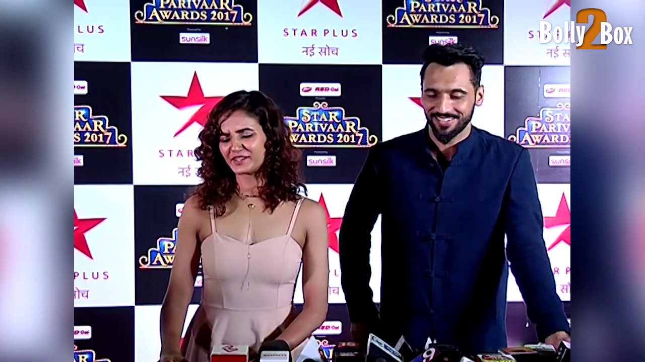 Shakti Mohan And Punit Pathak At Star Parivaar Awards 2017 - YouTube
