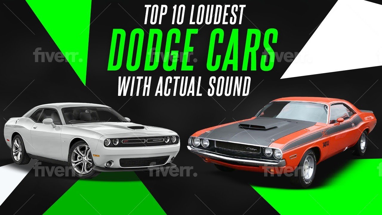 Top 10 Loudest DODGE Cars with ACTUAL SOUND!! - YouTube