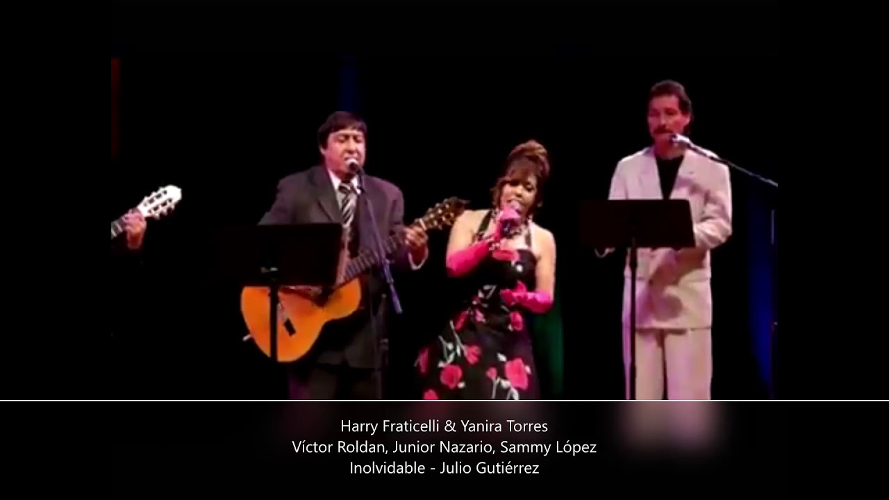 Harry Fraticelli & Yanira Torres Inolvidable - YouTube
