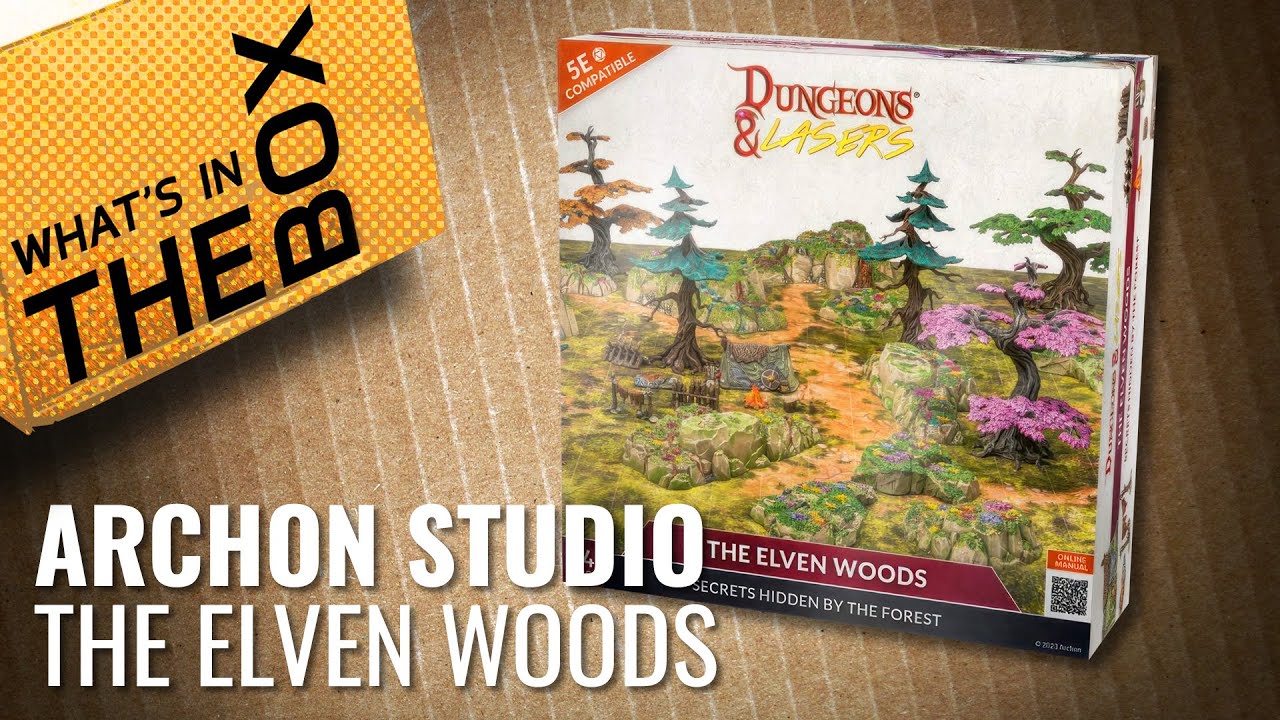Unboxing: The Elven Woods Terrain Set | Archon Studio - YouTube